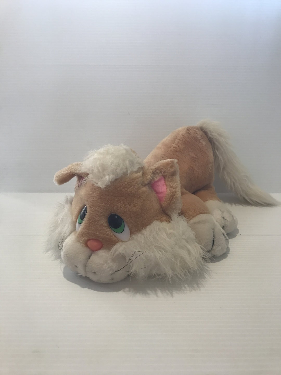 BROWN STUFFED CAT, Light Brown Cat, Cute Brown Cat, Brown Cat With ...