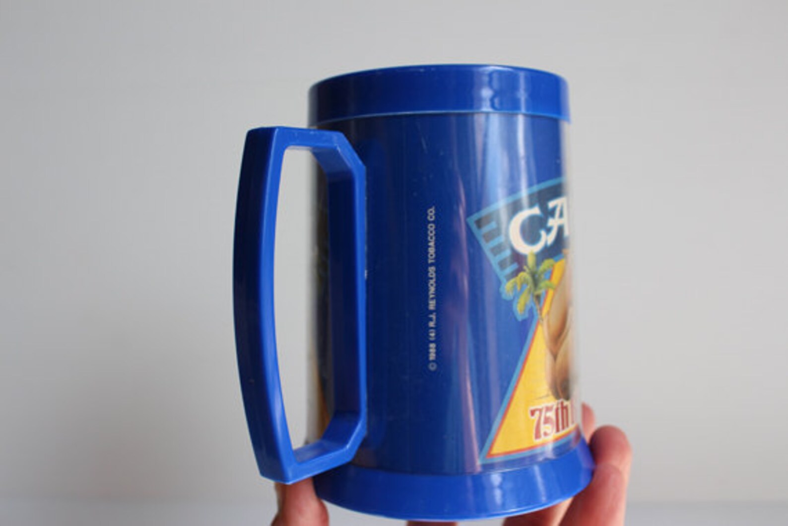 CAMEL CIGARETTE MUG, Thermo Serv Mug, Small Beer Mug, Plastic Outdoor ...