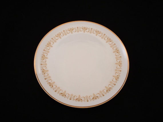 GOLD RIMMED PLATE Imperial Gold Dinner Plate Sheffield | Etsy