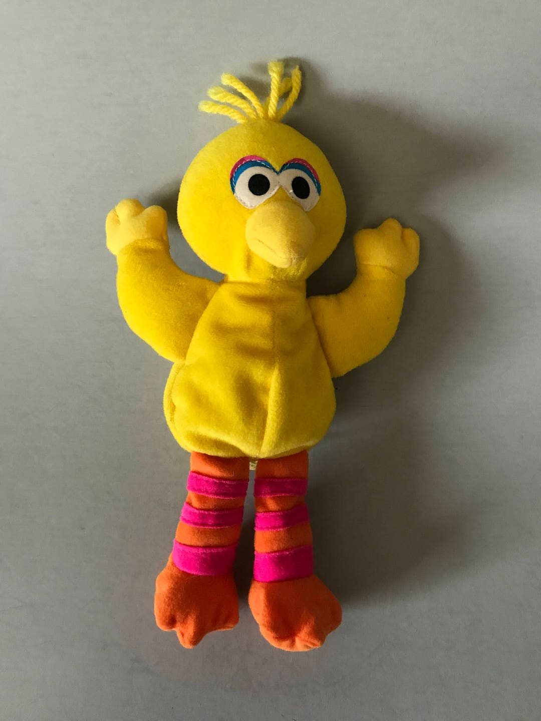 STUFFED BIG BIRD, Vintage Plush Toy, Vintage Sesame Street Toy, Vintage ...