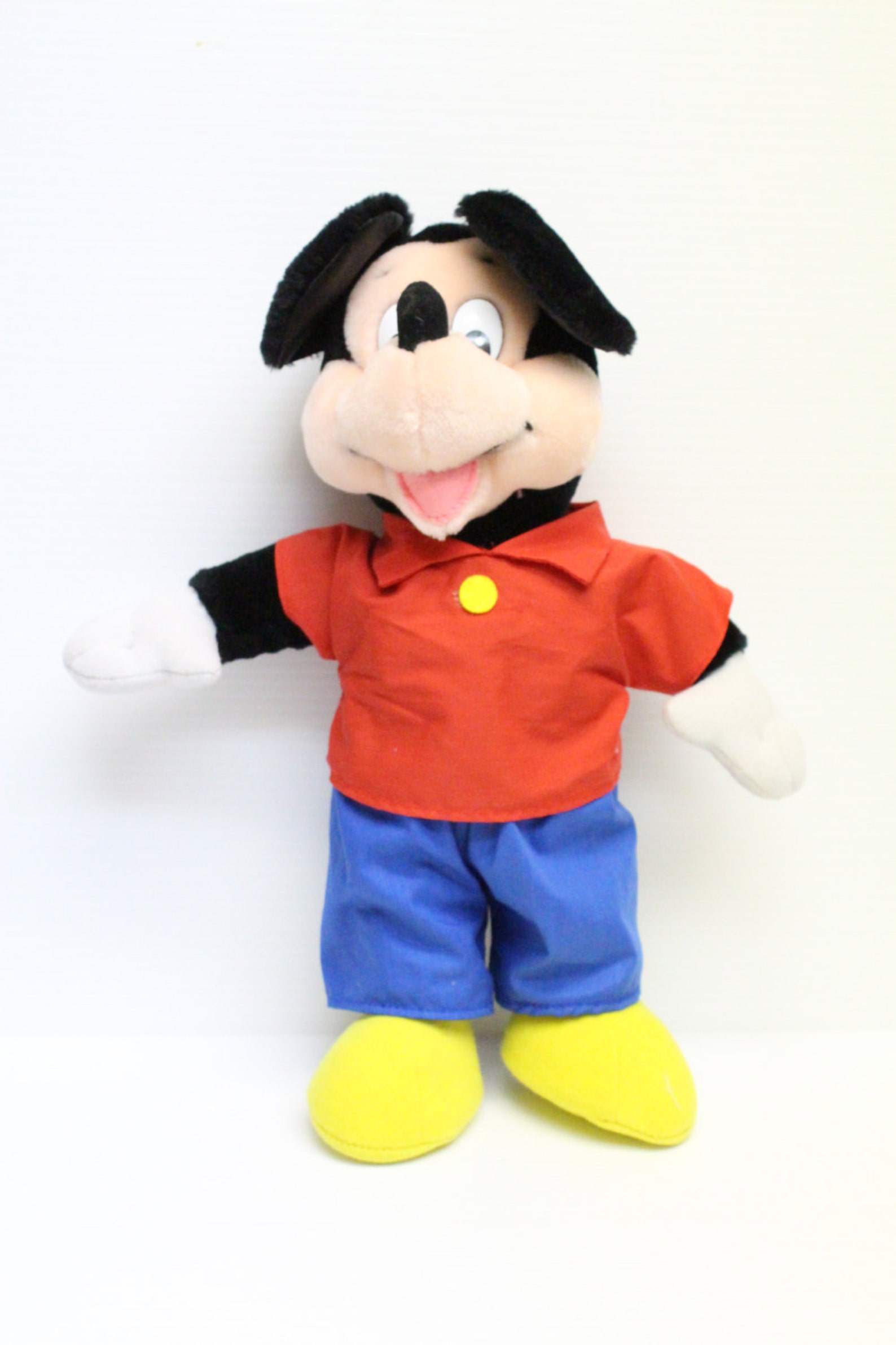 MICKEY MOUSE APPLAUSE Plush Toy, Vintage Walt Disney Toy, Vintage Plush ...