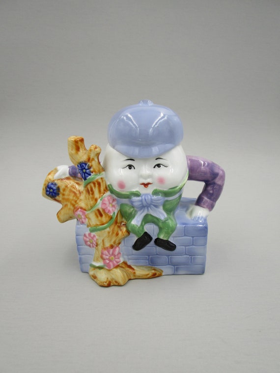Humpty Dumpty Tea Pot Cute Tea Pot Nursery Rhyme Tea Pot - Etsy