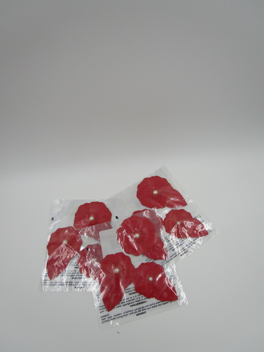 Red Paper Flowers, Paper Flower Cut Outs, Red Flowers, Decorative ...