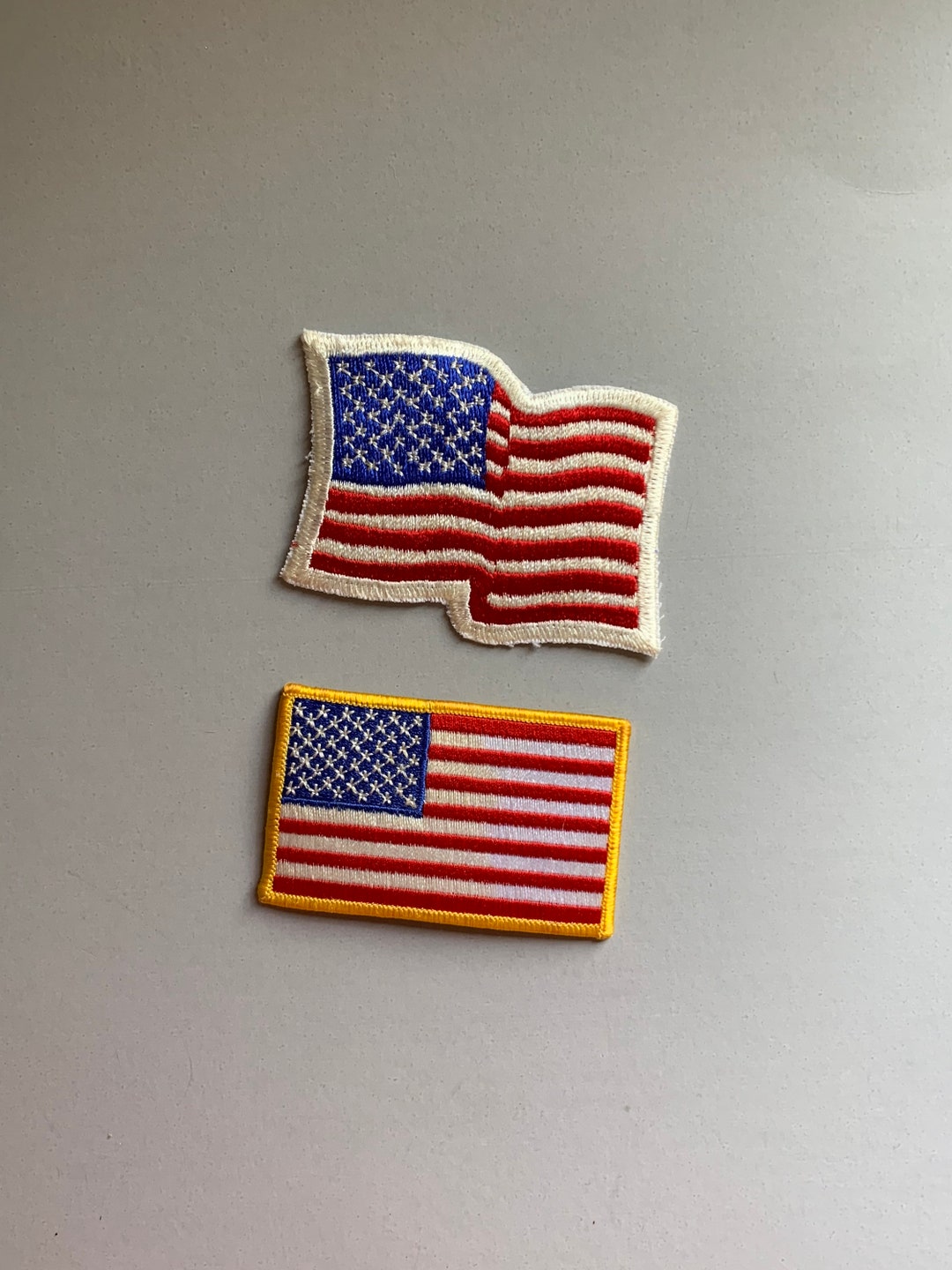 Flag Patch, American Flag Patch, Sew in Patch, Vintage Patch, Retro ...
