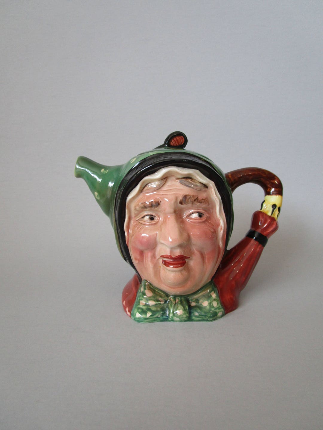 Toby Character Tea Pot, Lady Toby Tea Pot, Vintage Toby Tea Pot, Small ...
