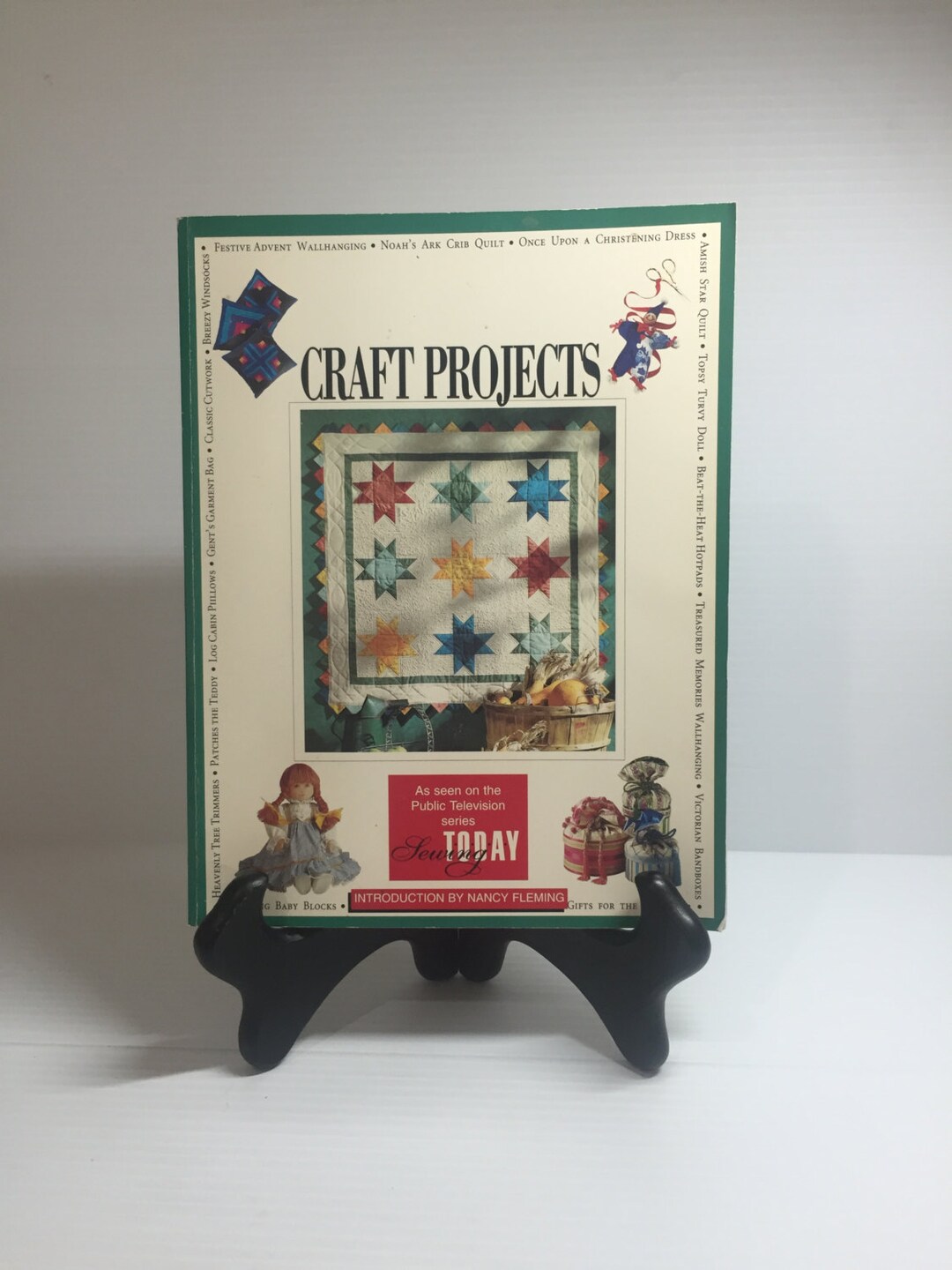 VINTAGE CRAFT PROJECTS Book, Vogue Craft Patterns, Butterick Craft ...