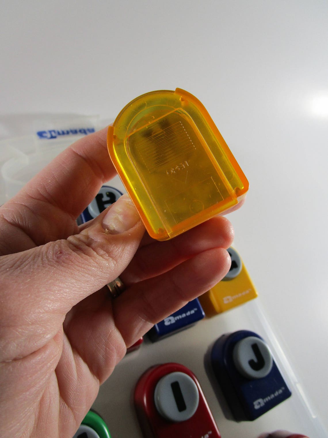 ALPHABET PAPER PUNCH, Letter Paper Punch, Initial Paper Punch, Small ...