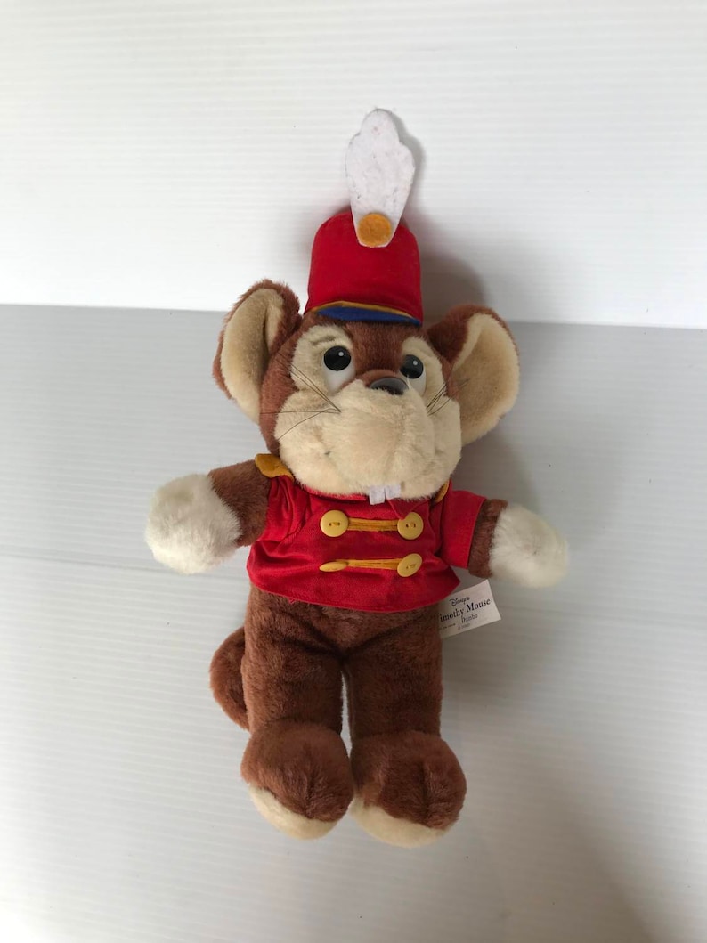 TIMOTHY MOUSE Stuffed Animal Vintage Disney Mouse Plush - Etsy