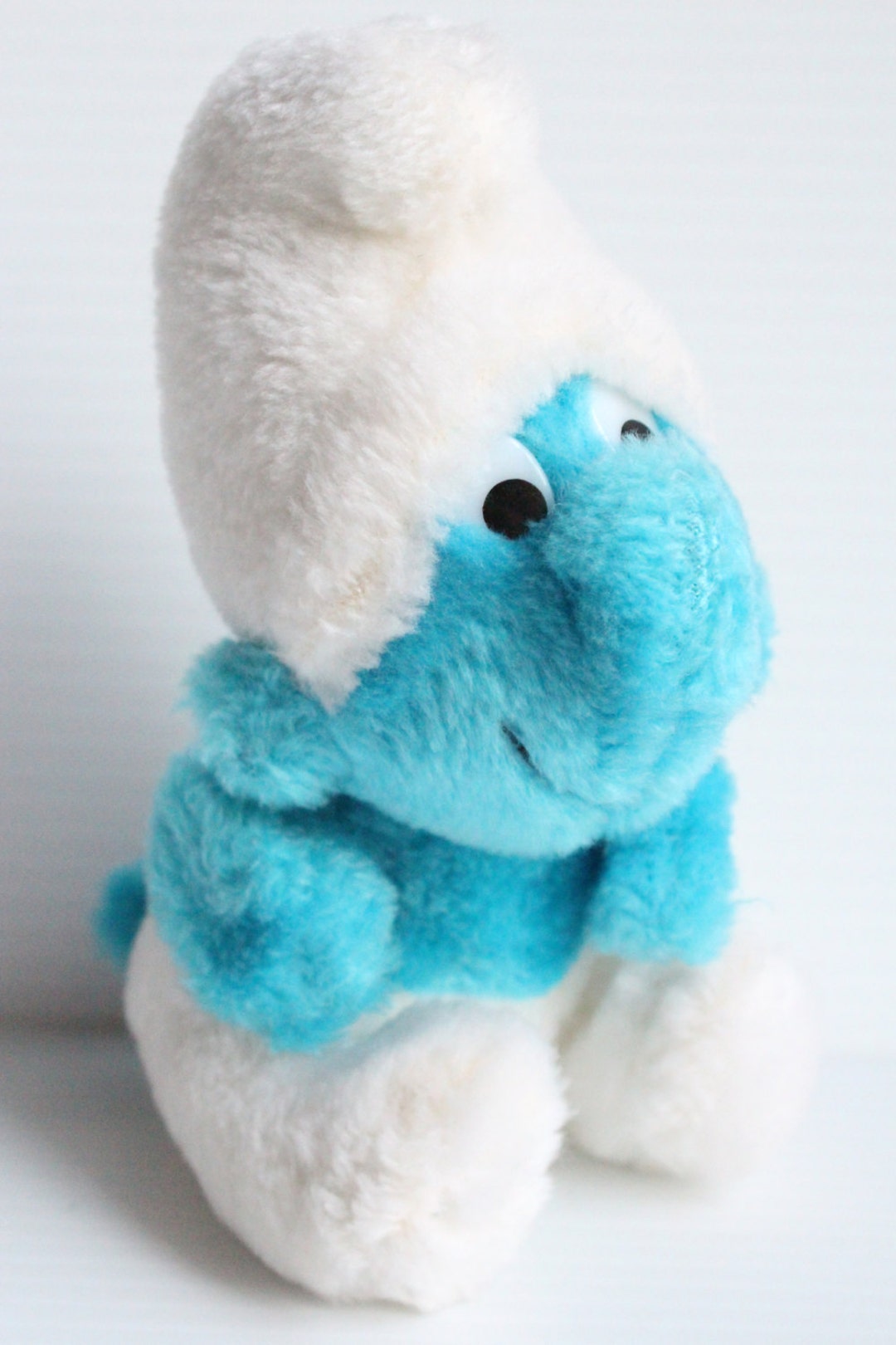SMURF PLUSH, Vintage Stuffed Smurf, Collectible Stuffed Animal, Stuffed ...