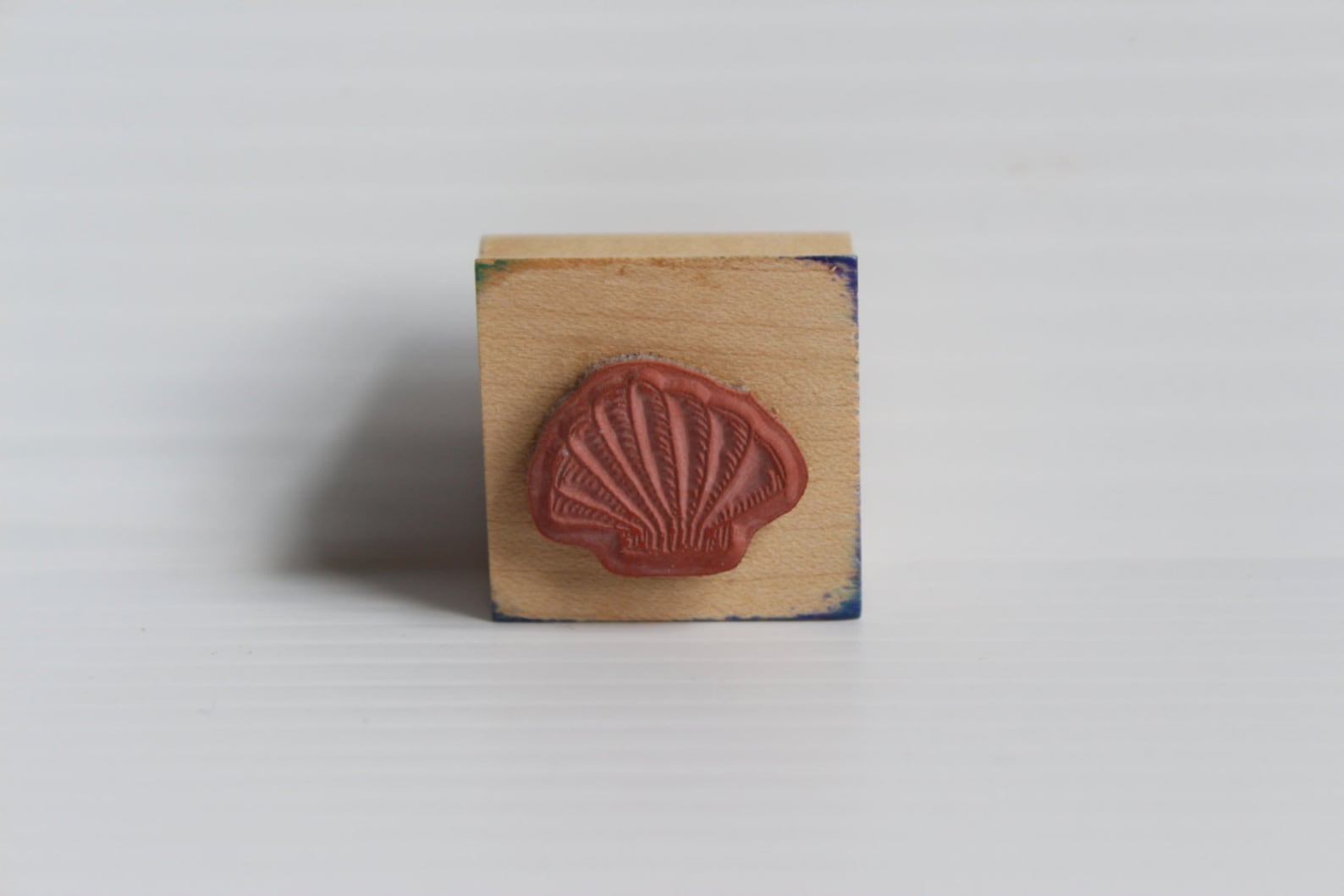 SEA SHELL Rubber Stamp, CC'S Rubber Stamp, Vintage Arts and Crafts ...
