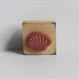 SEA SHELL Rubber Stamp, CC'S Rubber Stamp, Vintage Arts and Crafts ...