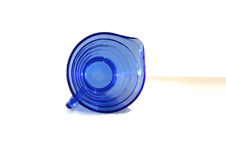 COBALT BLUE CREAMER Small Glass Pitcher Small Glass Pitcher | Etsy