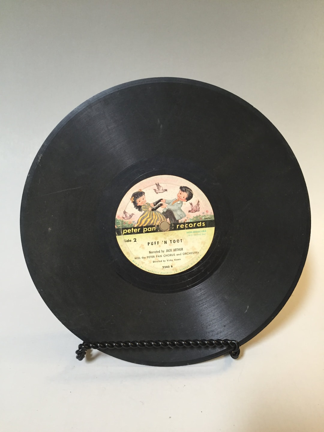 PETER PAN RECORDS, Puff N' Toot Record, Story Book Recording, Vintage ...