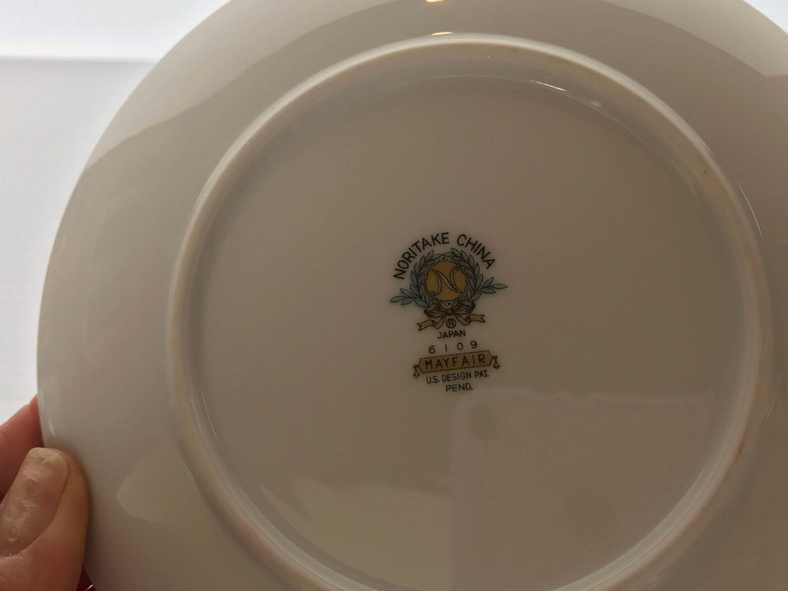 PLATE With ROSE Noritake Floral Plate Pink Flower Plate - Etsy