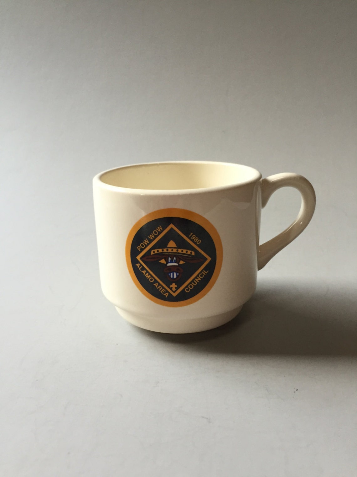 VINTAGE BOY SCOUT Mug Alamo Area Council Mug Boy Scout Pow - Etsy