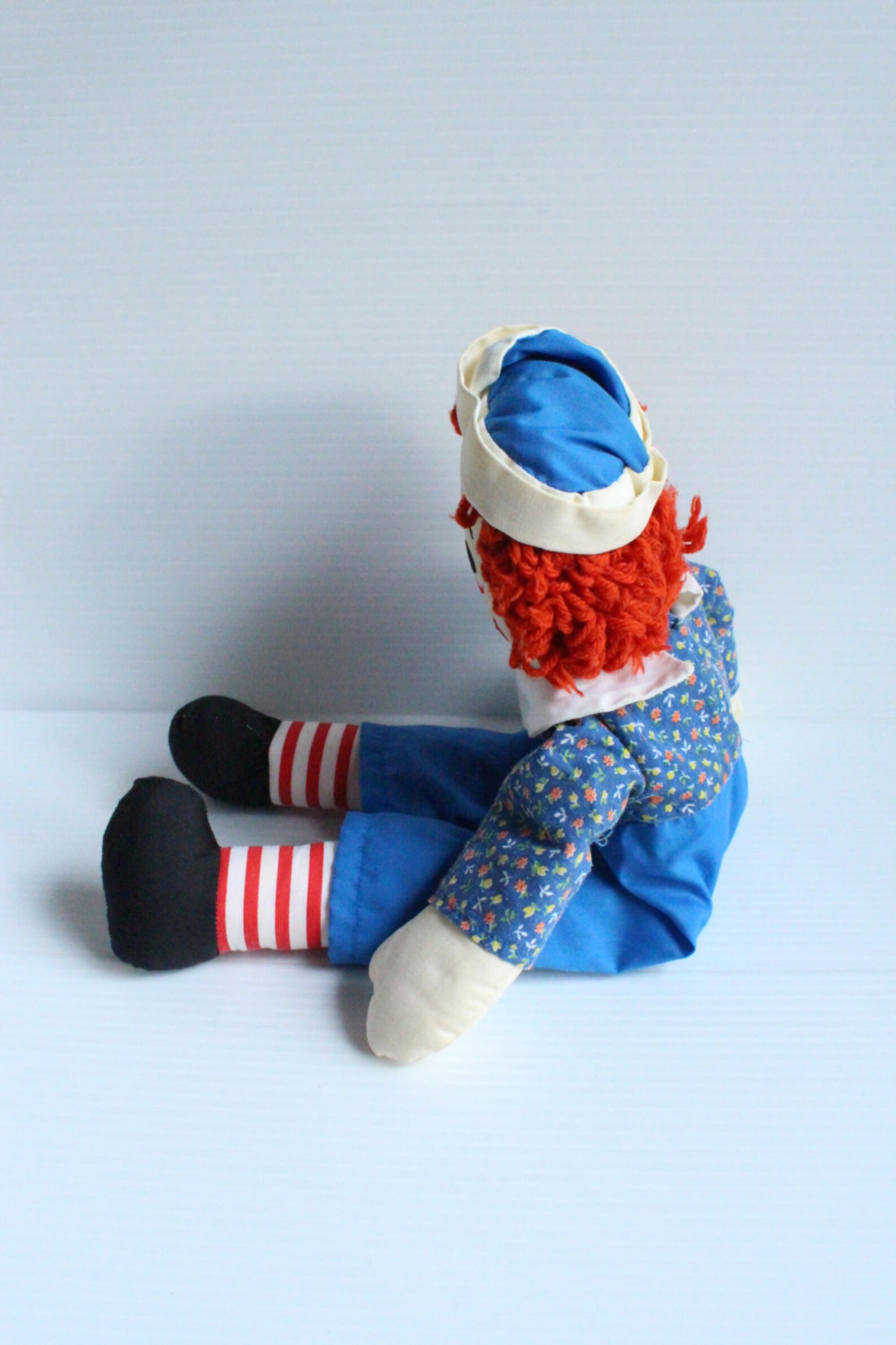 RAGGEDY ANDY DOLL Vintage Rag Doll Gift for Girl Baby Doll - Etsy