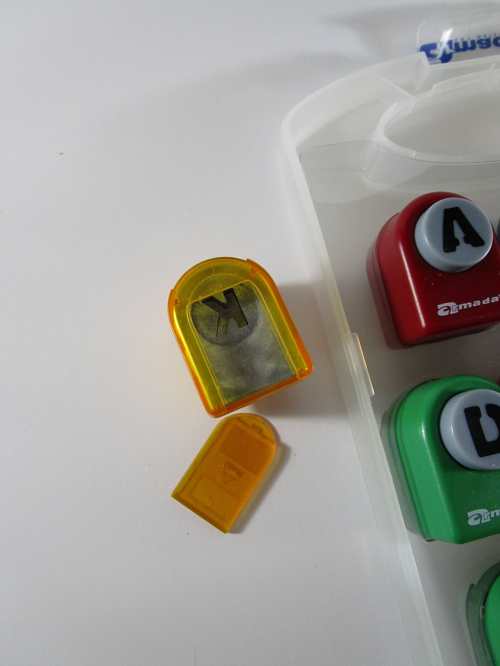 ALPHABET PAPER PUNCH, Letter Paper Punch, Initial Paper Punch, Small ...