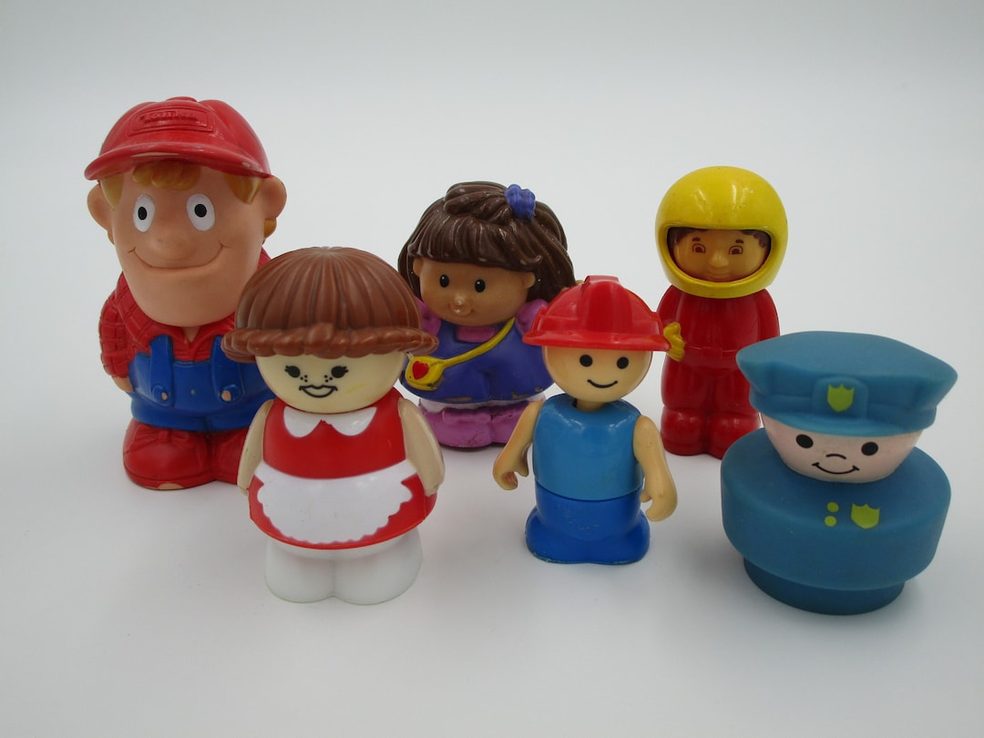 Vintage Toy People, Vintage Pvc People, Small People, Vintage Tonka ...