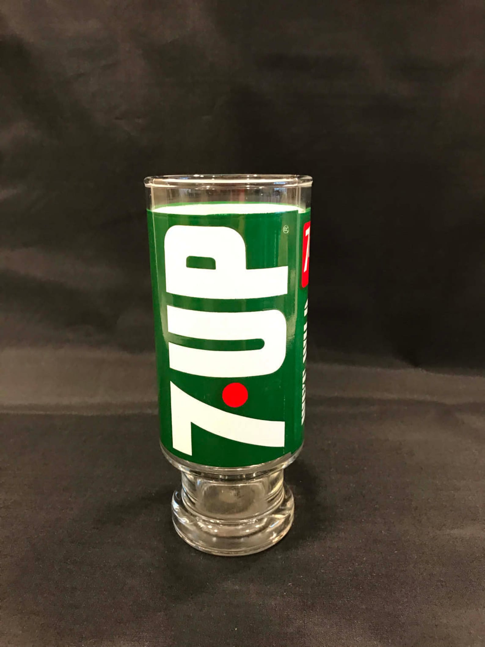 7 UP GLASS Vintage 7 up Glass Uncola Glass Wet & Wild - Etsy