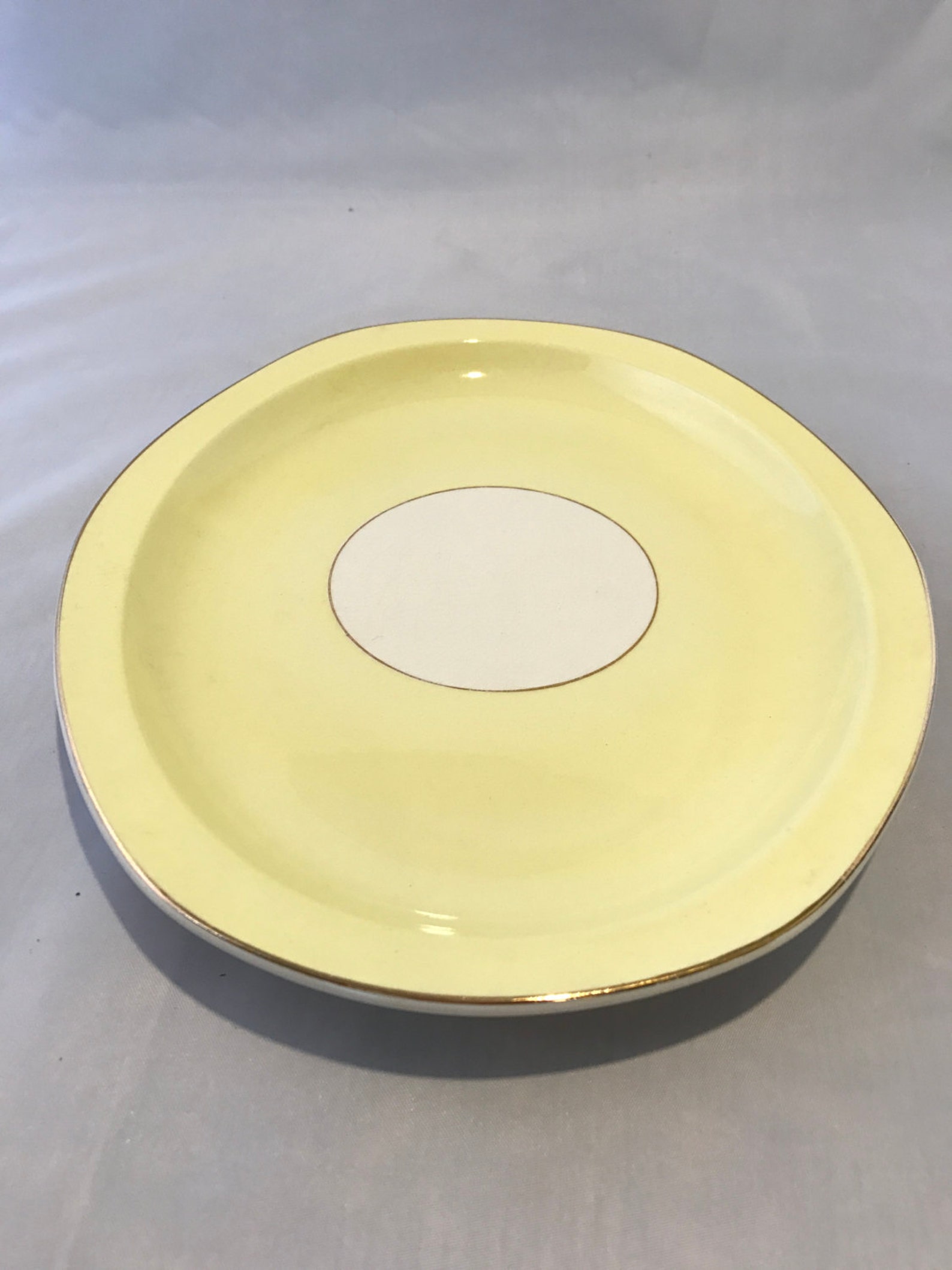 YELLOW OVAL PLATTER Oval Serving Platter Vintage Light | Etsy