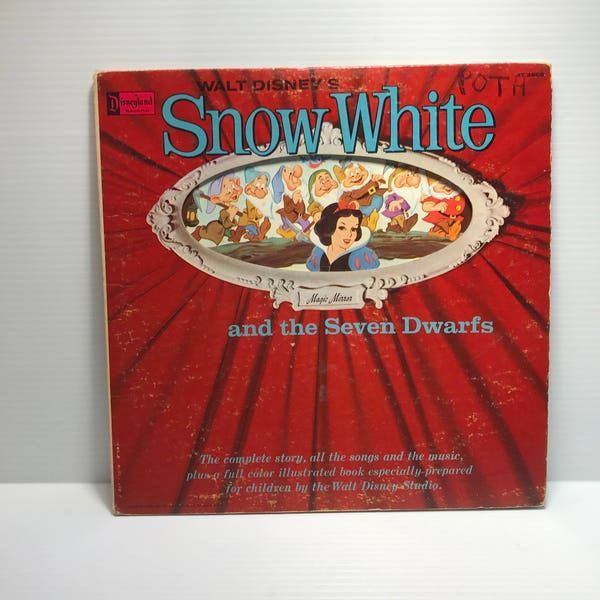 Snow White Record - Etsy