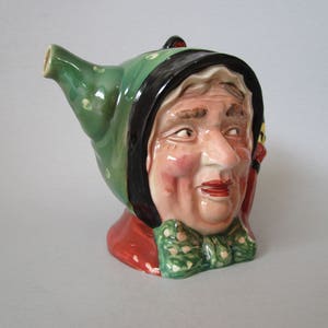 Toby Character Tea Pot, Lady Toby Tea Pot, Vintage Toby Tea Pot, Small ...