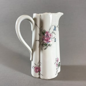 PITCHER WITH ROSES, Small Decorative Pitcher, Small Pitcher, Vintage ...