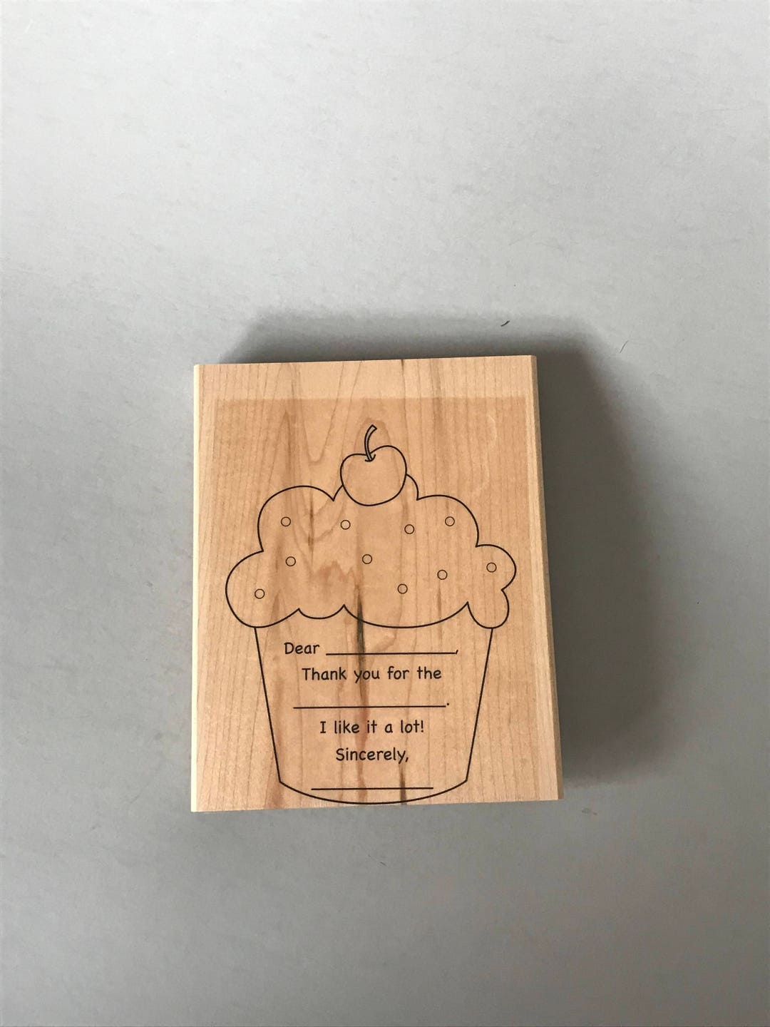 Birthday Stamp, Birthday Card Stamp, Fill in the Blank Stamp, Simple ...