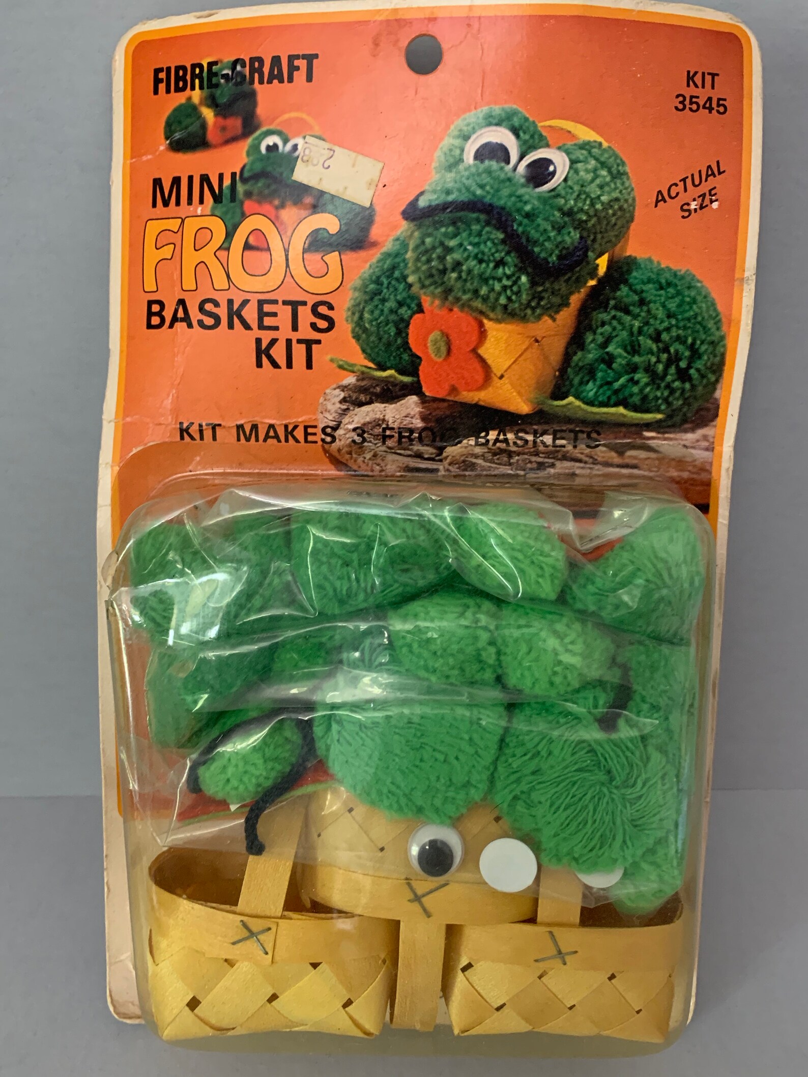 Frog Kit Frog Craft Kit Green Pom Pom Kit Pom Pom Kit - Etsy