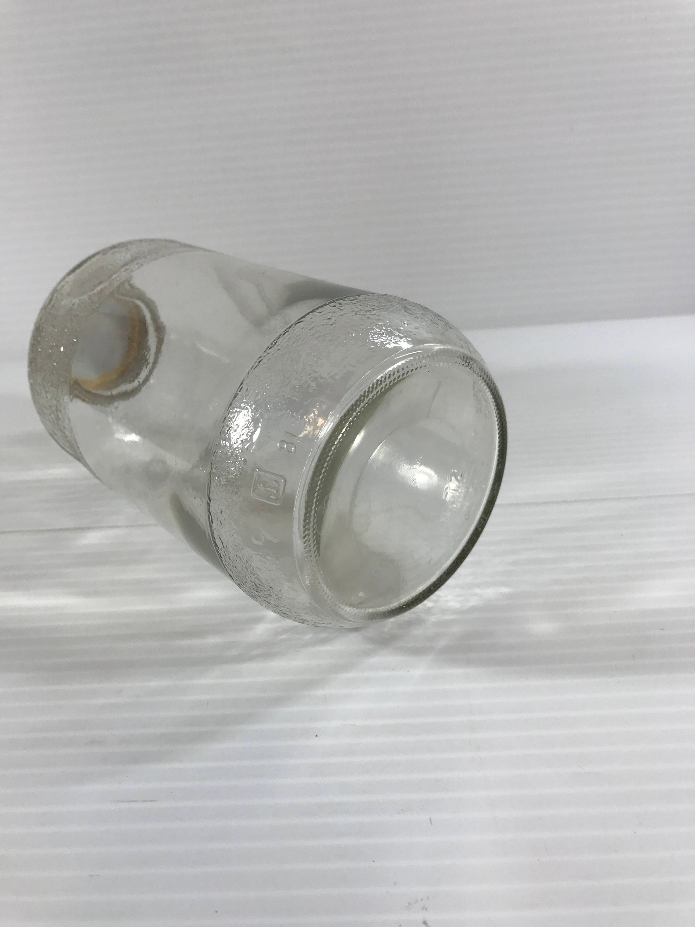 VINTAGE JUICE BOTTLE, Kraft Juice Bottle, Large Glass Bottle, Bottle ...