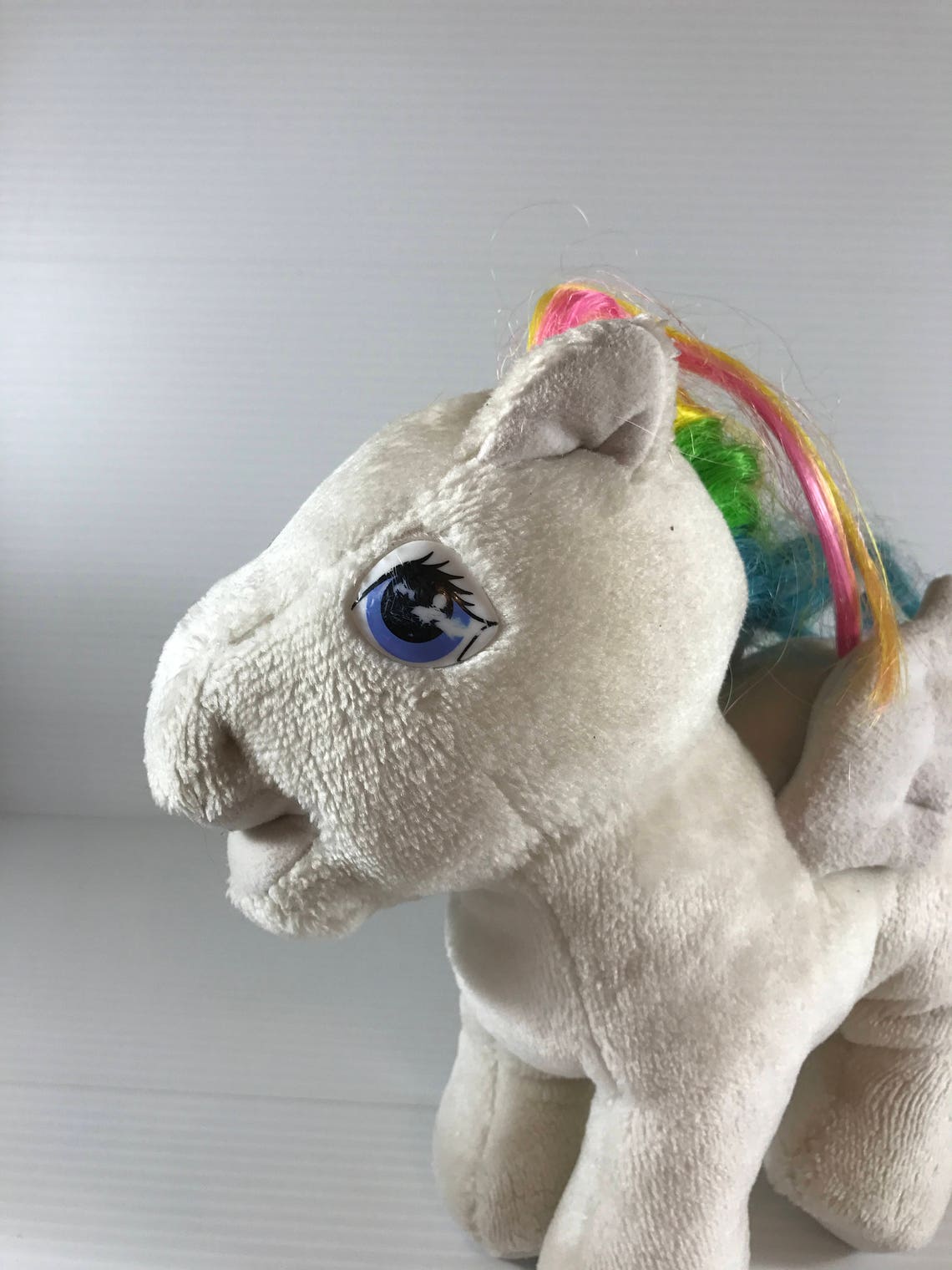 MY LITTLE PONY White My Little Pony Pony With Star Vintage - Etsy