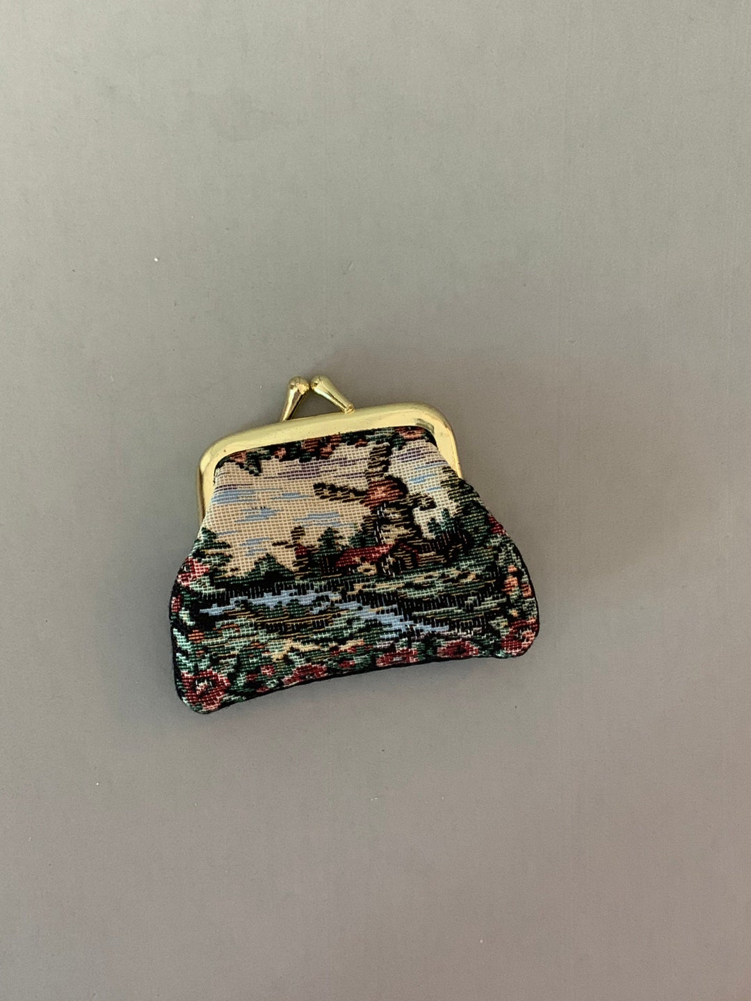 Vintage Coin Purse, Change Purse With Windmill, Windmill Coin Purse ...