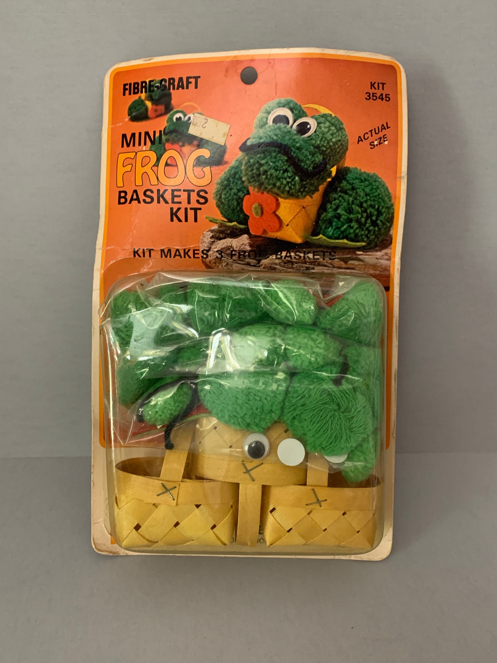 Frog Kit Frog Craft Kit Green Pom Pom Kit Pom Pom Kit - Etsy