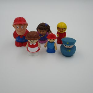 Vintage Toy People, Vintage Pvc People, Small People, Vintage Tonka ...