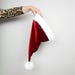 Classic Red Velvet Luxe Santa Hat, Luxury Velvet and Faux Fur Santa Hat ...