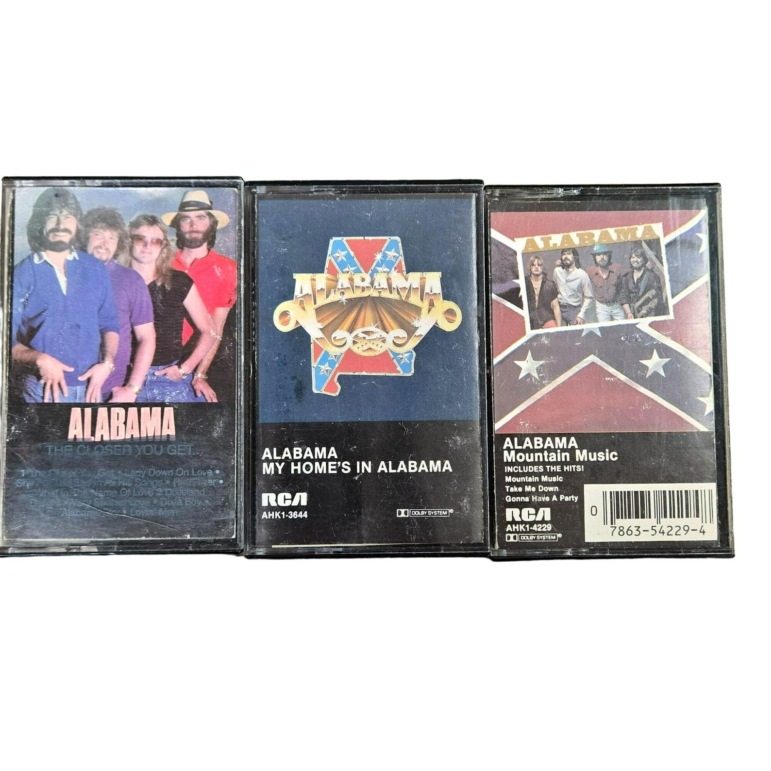 Vintage Alabama Cassette Tape Trio: Mountain Music My Homes in Alabama ...