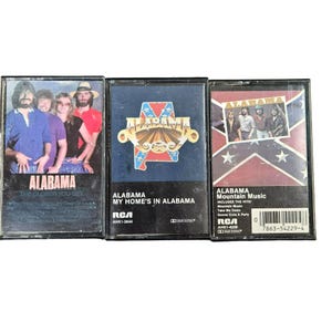Vintage Alabama Cassette Tape Trio: Mountain Music My Homes in Alabama ...