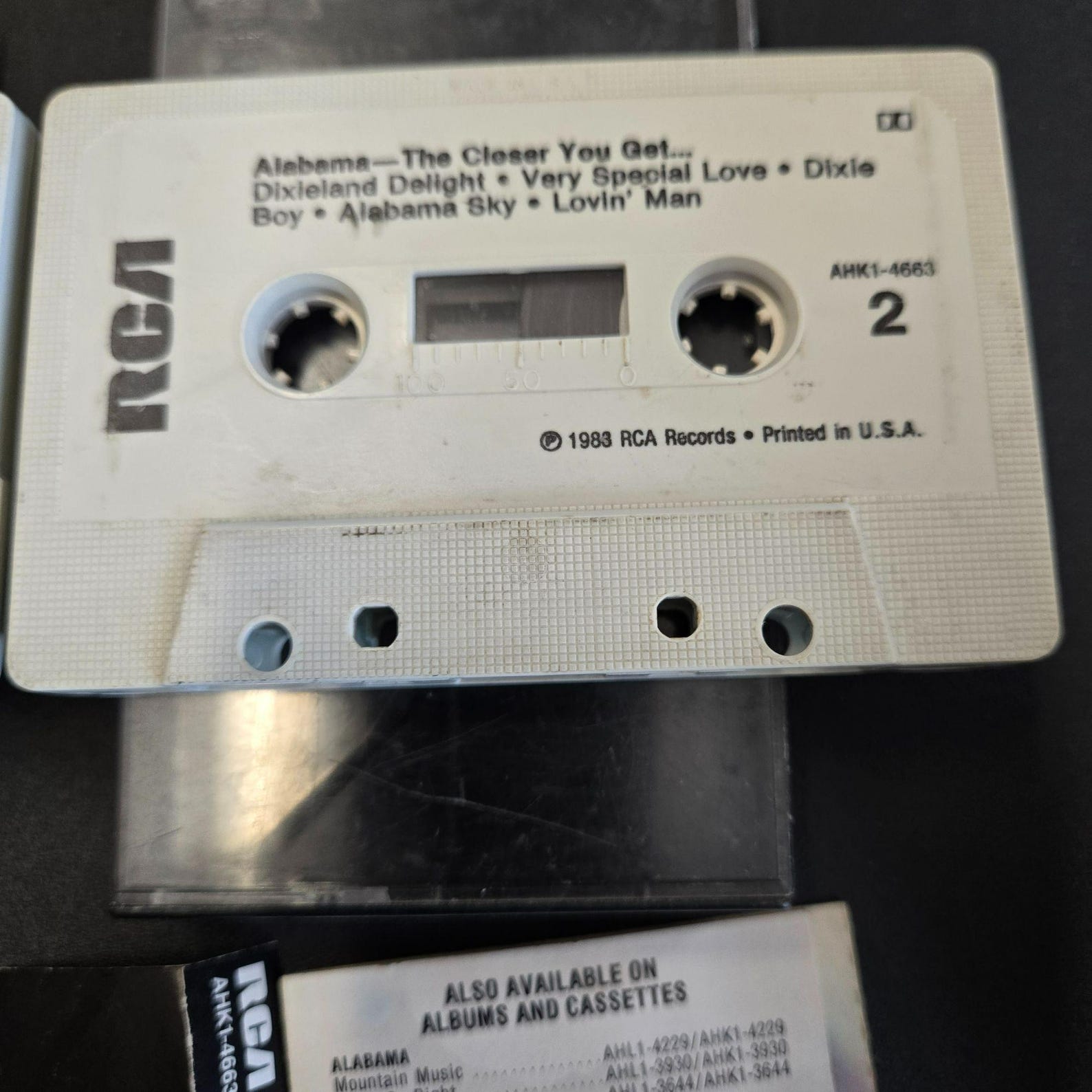 Vintage Alabama Cassette Tape Trio: Mountain Music My Homes in Alabama ...