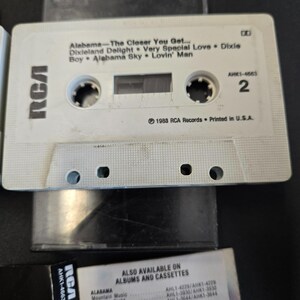 Vintage Alabama Cassette Tape Trio: Mountain Music My Homes in Alabama ...