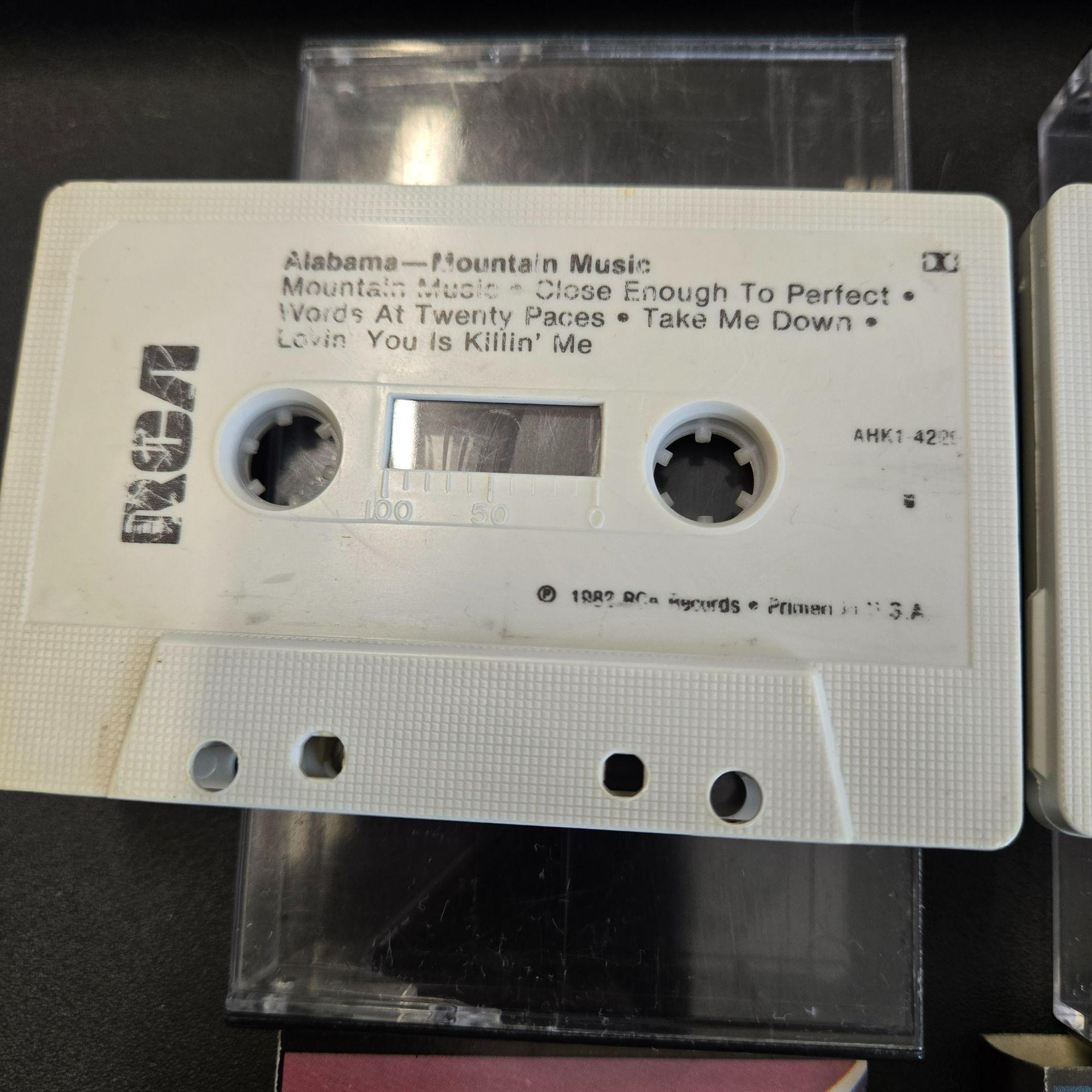 Vintage Alabama Cassette Tape Trio: Mountain Music My Homes in Alabama ...