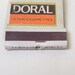 Vintage Doral Filtered Cigarettes Matchbook With Lock-on Luggage Tags ...