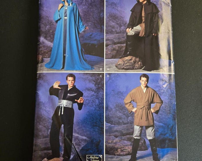 S5840 Sewing Pattern Star Wars Obi-wan Kenobi Jedi Robe Tunic Amidala ...