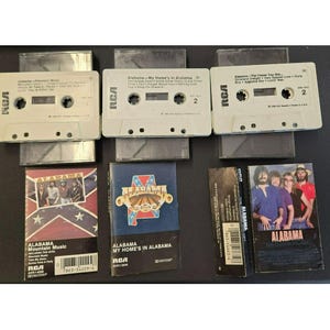 Vintage Alabama Cassette Tape Trio: Mountain Music My Homes in Alabama ...