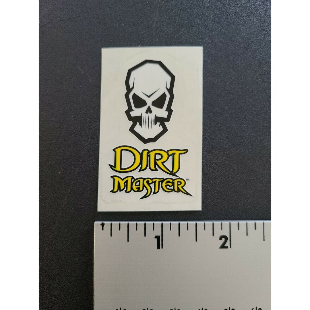 NOS Genuine Dirt Master Decal BMX Bike Vintage Sticker Bicycle - Etsy