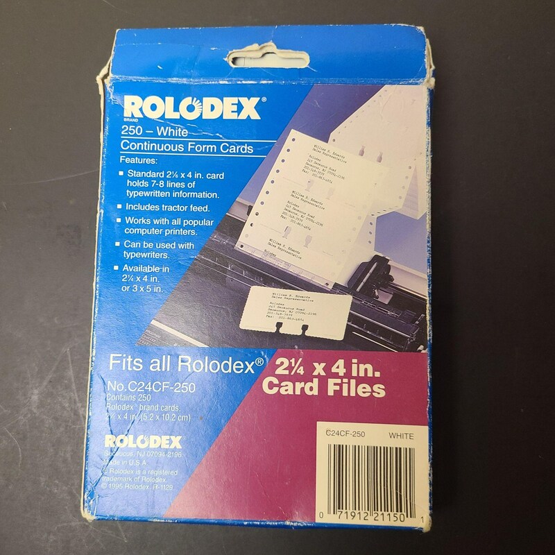 Rolodex - Etsy