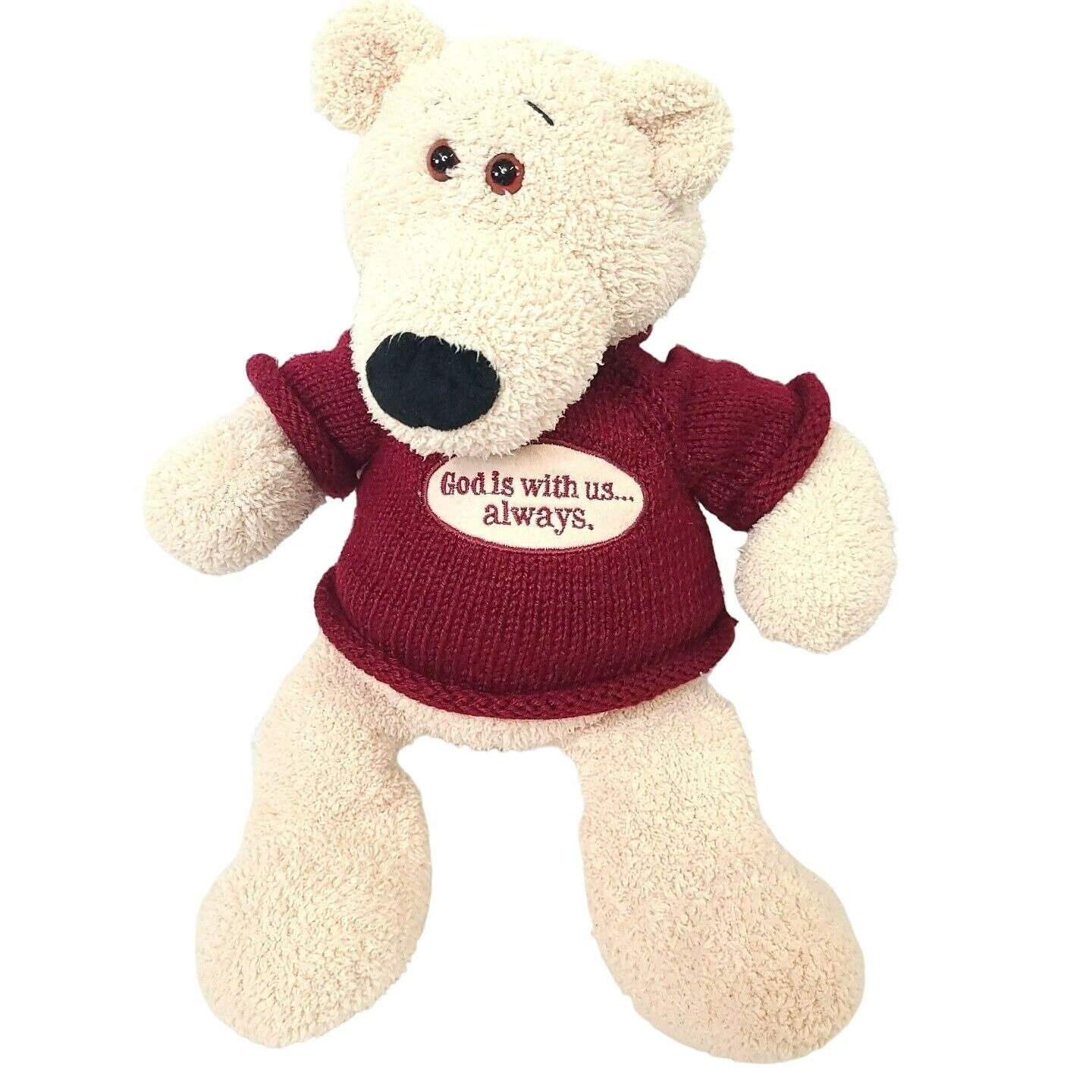 Vintage 2002 GUND Parable Christian Stores MAX Bear Plush God is With ...