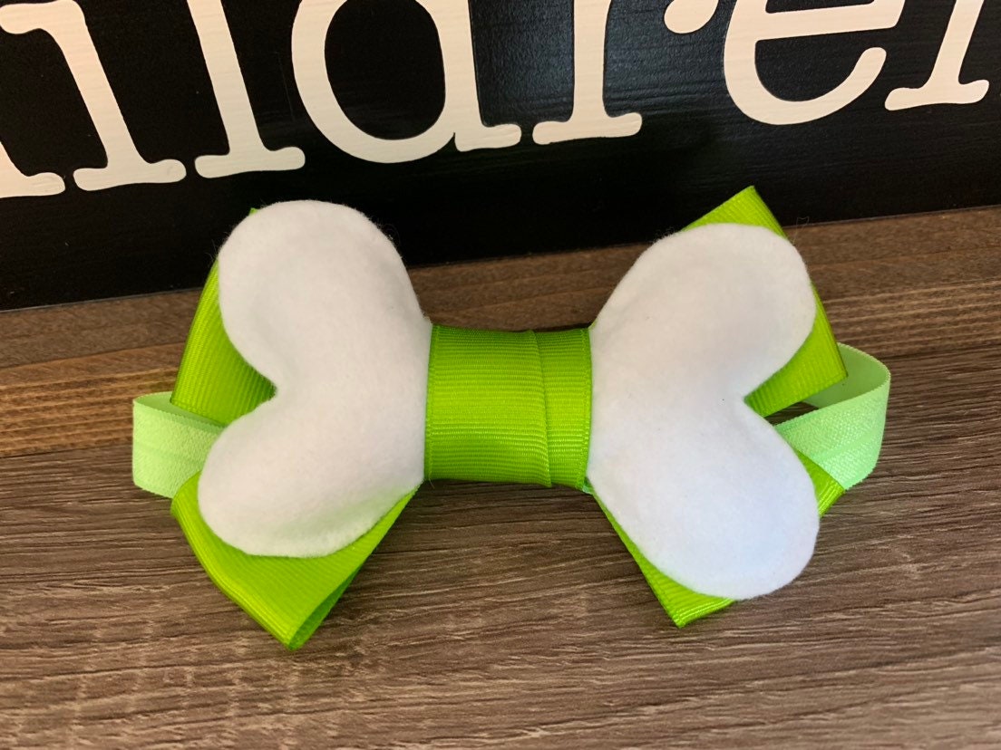 Pebbles Bone Hair Bow Headband - Etsy