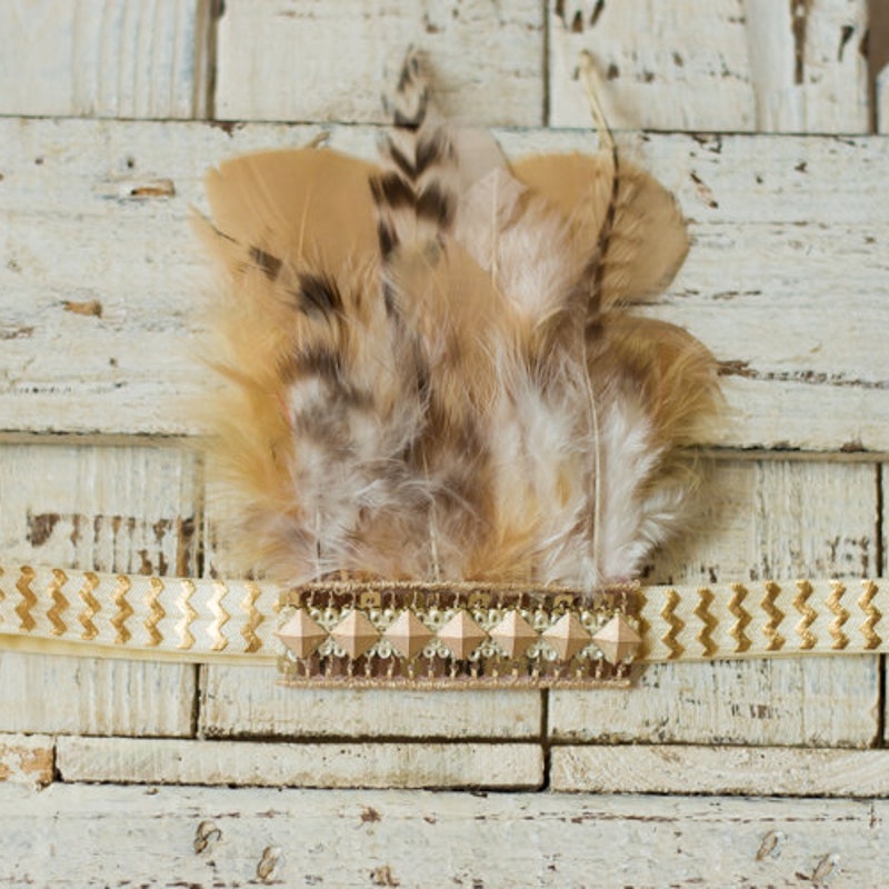 Feather Headband - Etsy