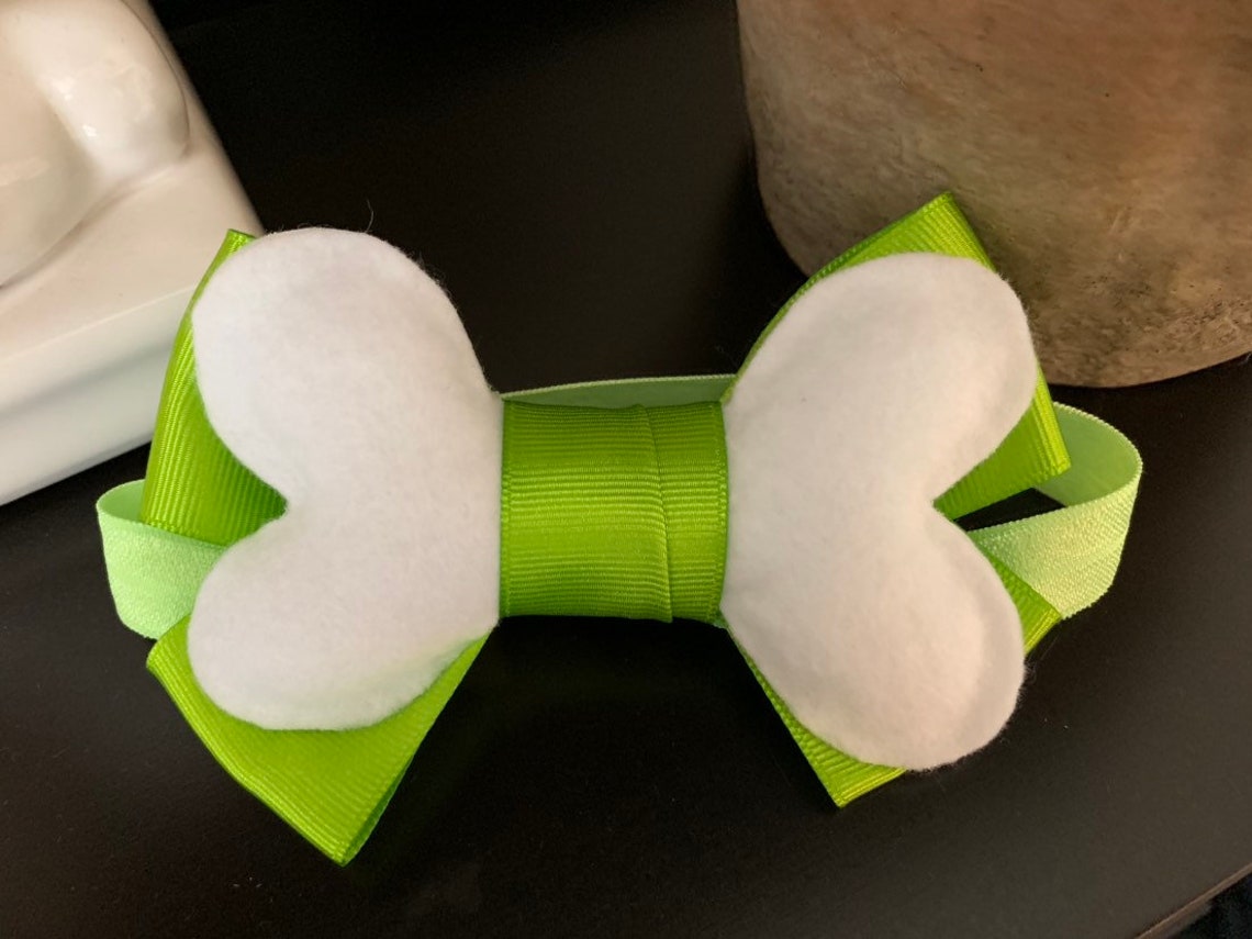 Pebbles Bone Hair Bow Headband - Etsy