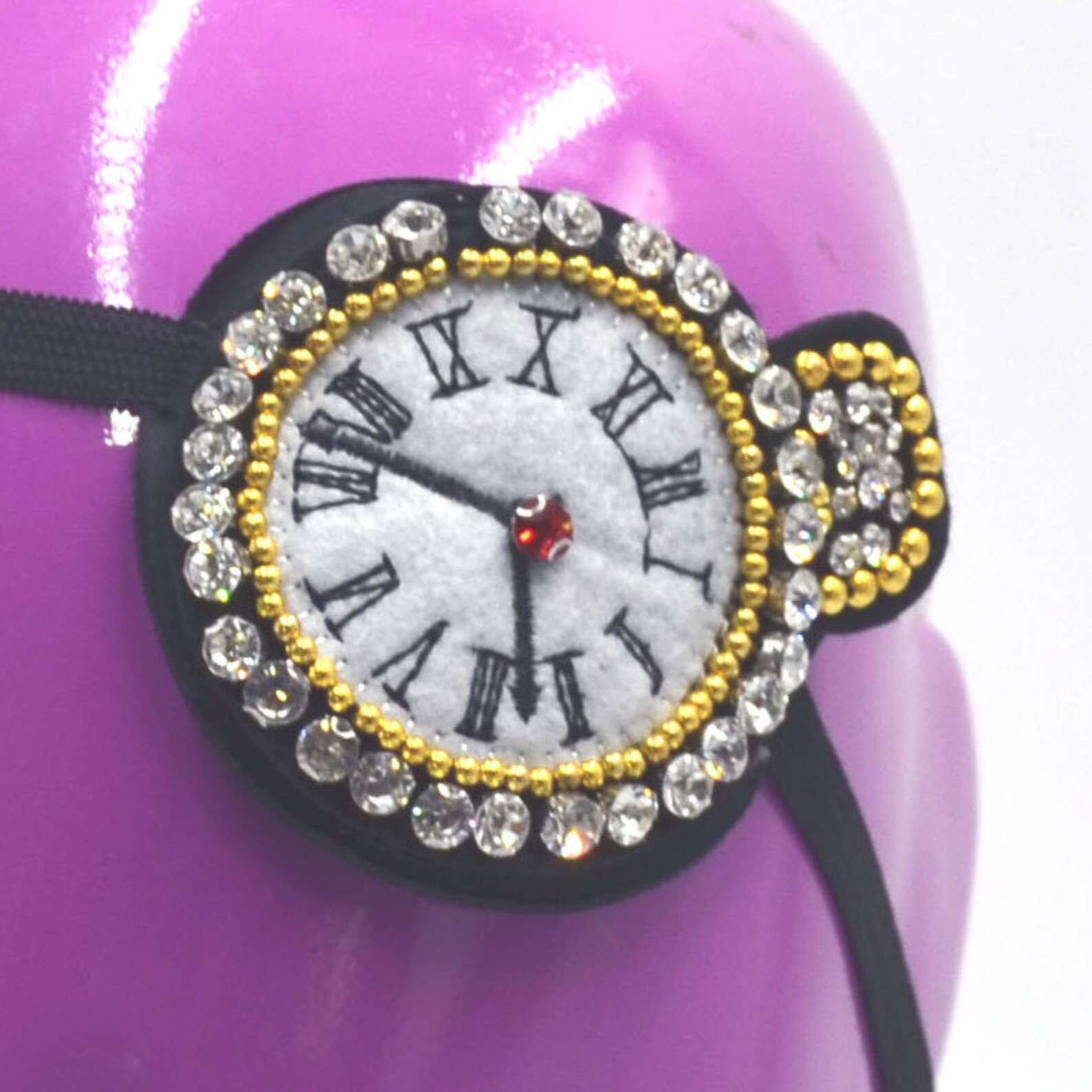 Surrealist Salavador Dali Eyepatches: Softwatch Melting Clock or Ruby ...